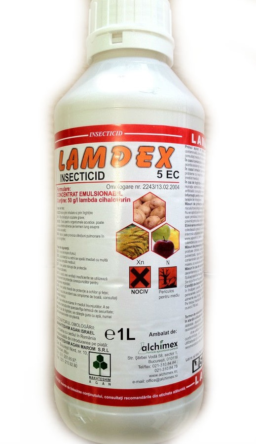 Insecticide si acaricide sistemice si de contact